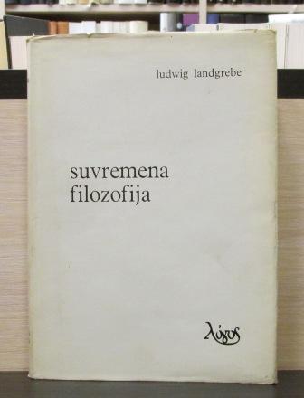 SUVREMENA FILOZOFIJA – LUDWIG LANDGREBE