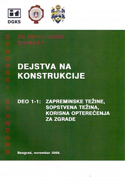 Evrokod 1 – Dejstva na konstrukcije: Deo 1-1