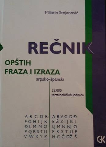 Rečnik opštih fraza i izraza, srpsko-španski