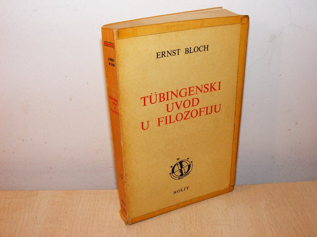Tubingenski uvod u filozifiju -E. Bloch
