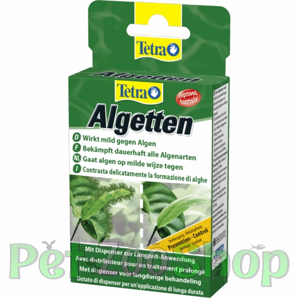 Tetra Algetten,Sredstvo protiv algi,12 tableta