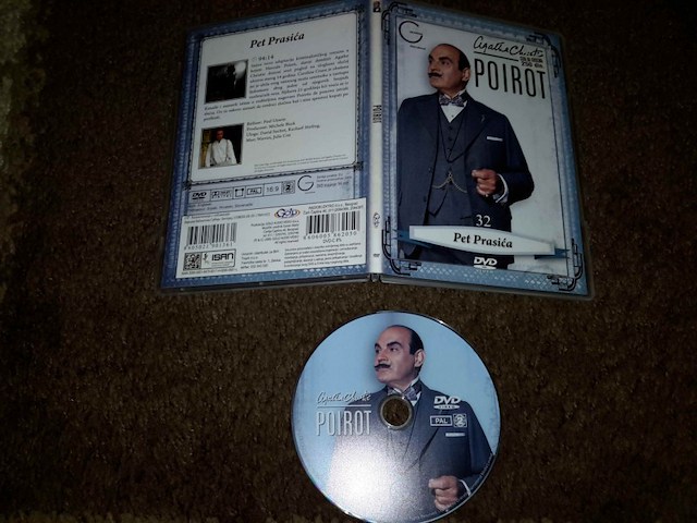 Poirot - Pet prasića DVD