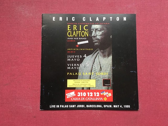 Eric Clapton - LiVE iN SPAiN (bez CD-samo omot) 1995