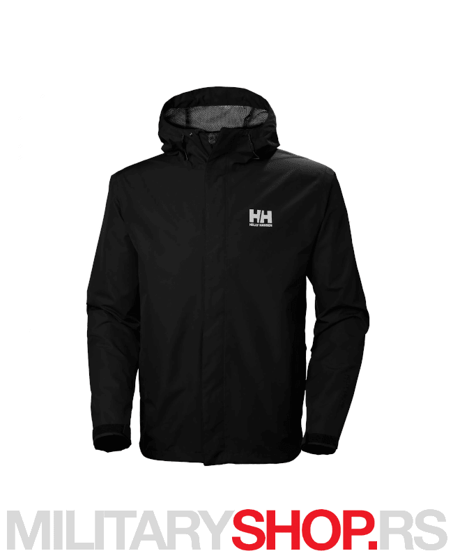 Kišna crna jakna Helly Hansen Seven J