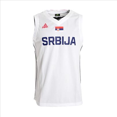 Košarkaški dres Srbija beli muški Peak