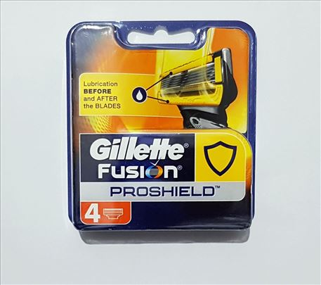 Gillette Fusion Proshield 4 patrona u pakovanju