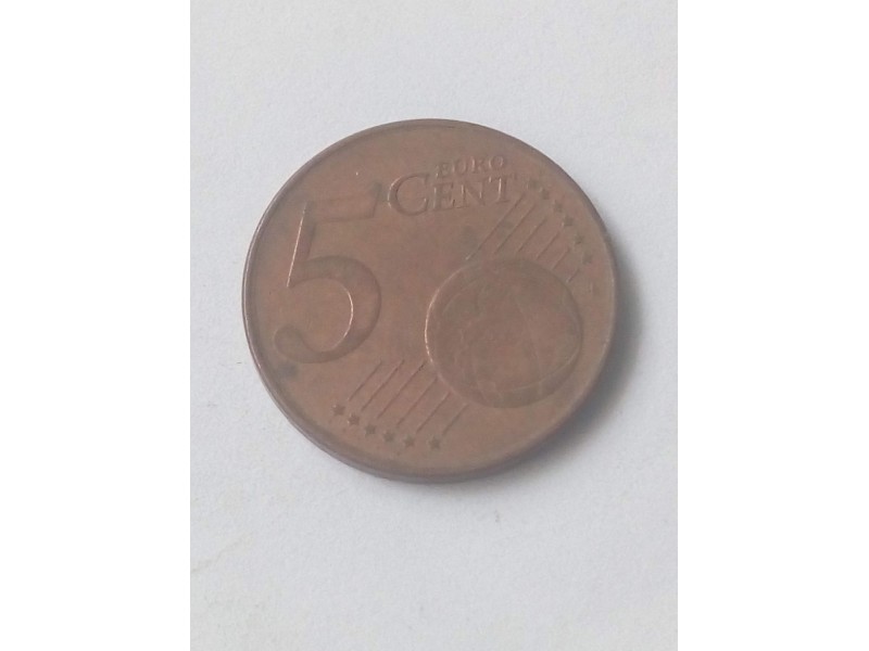5 Euro Cent 2002.g - Nemačka -