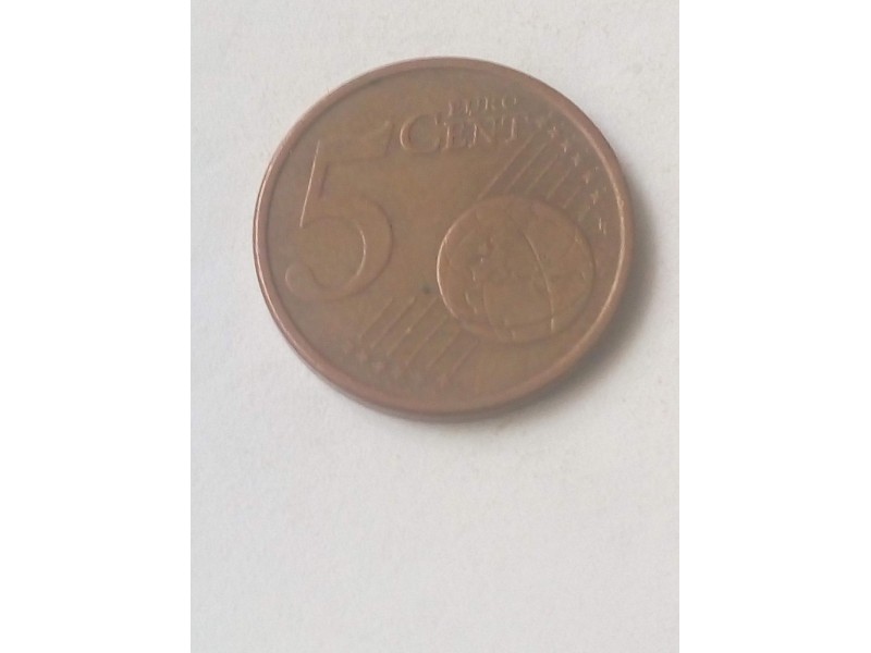 5 Euro Cent D 2002.g - Nemačka -