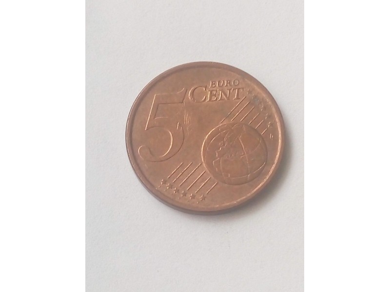 5 Euro Cent A 2002.g - Nemačka -