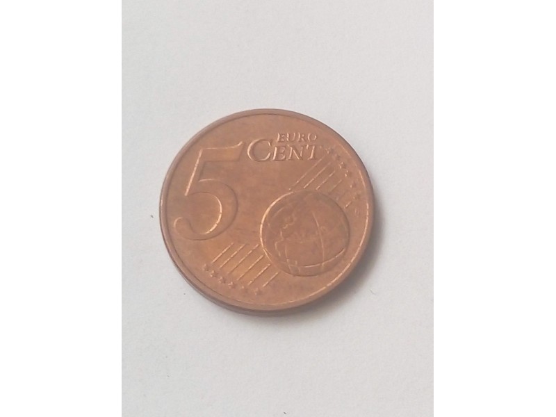 5 Euro Cent A 2002.g - Nemačka -