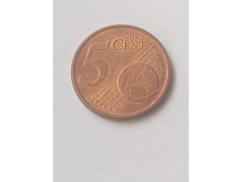 5 Euro Cent J 2002.g - Nemačka -