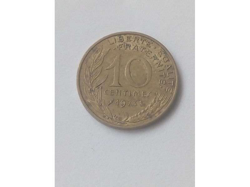 10 Centimes 1973.g - Francuska -