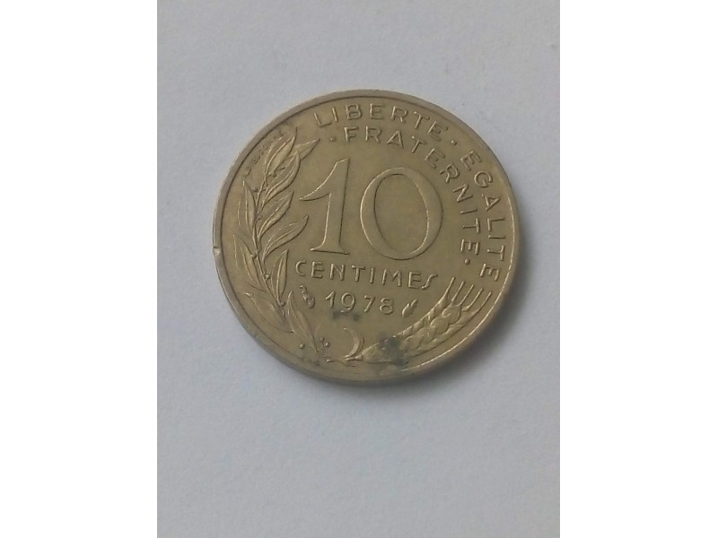 10 Centimes 1978.g - Francuska -