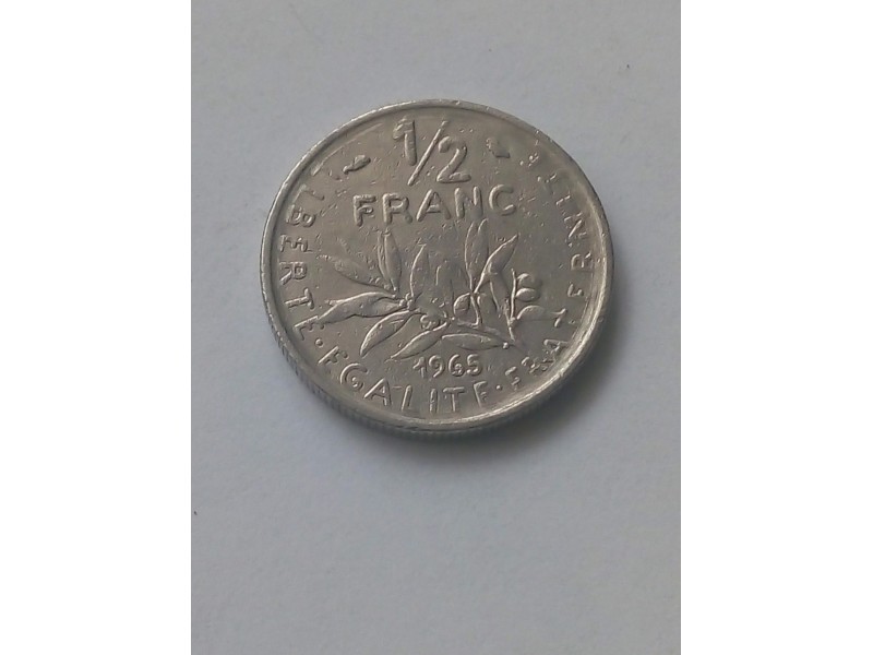 1/2 Franc 1965.g - Francuska -