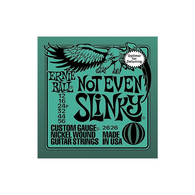 NOT EVEN SLINKY 12-56 Žice za Električnu Gitaru Ernie Ball (2626)