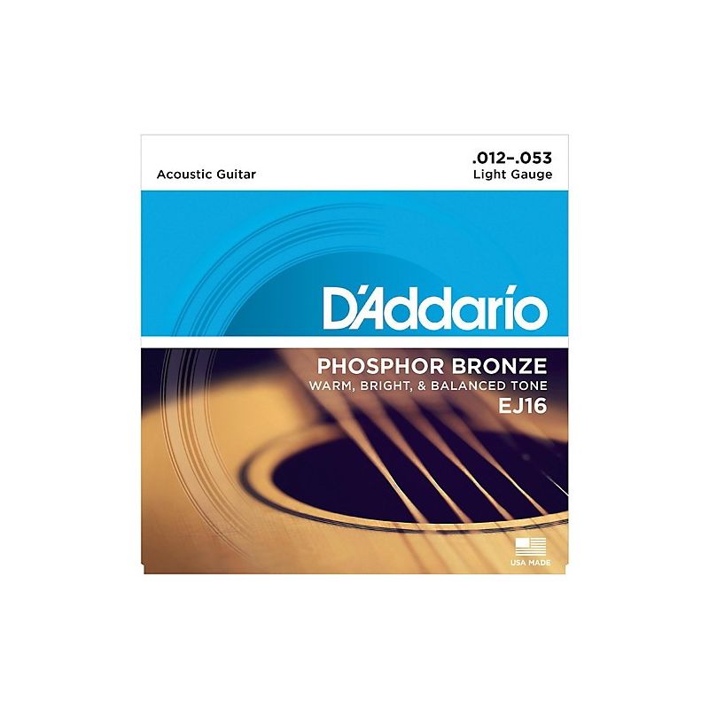 D'Addario EJ16 žice za akustičnu gitaru 12-53