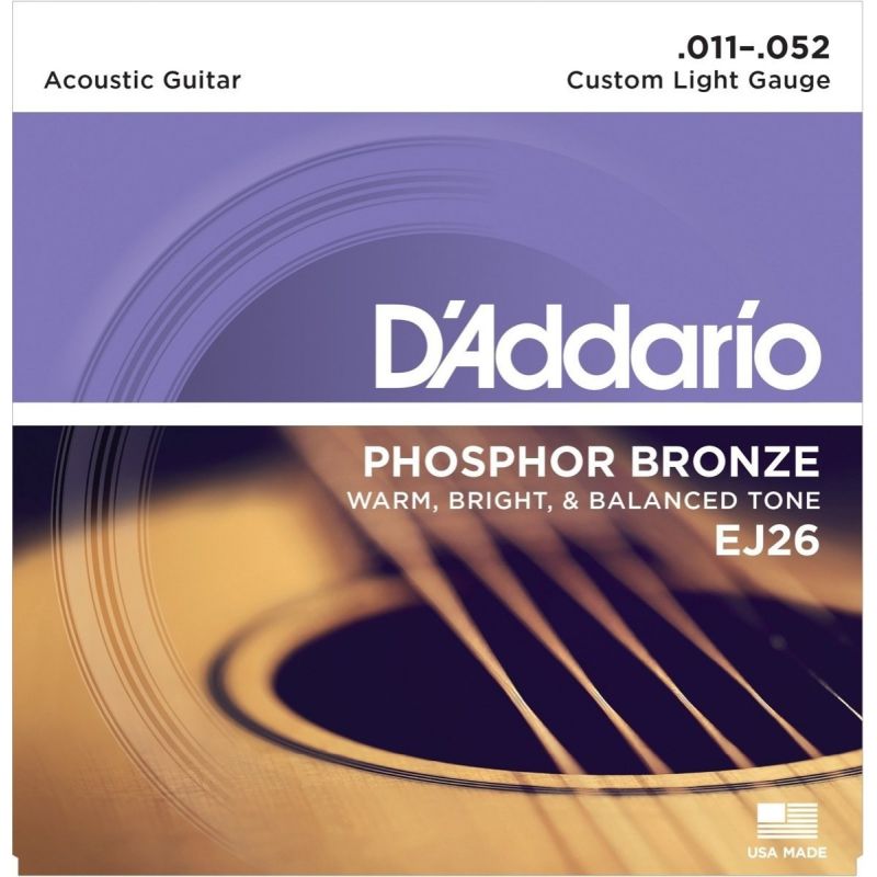 D'Addario EJ26 žice za akustičnu gitaru 11-52