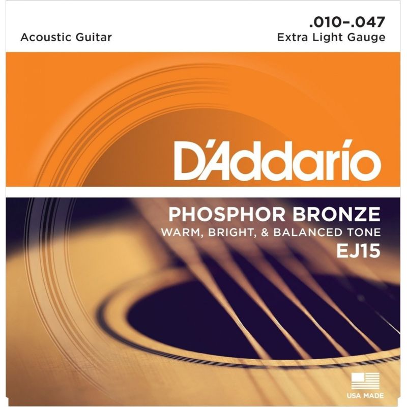 D'Addario EJ15 žice za akustičnu gitaru 10-47