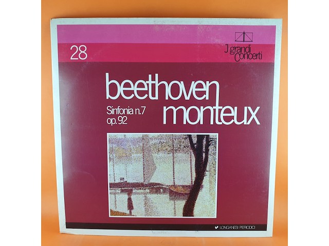 Beethoven*, Monteux* ‎– Sinfonia N. 7 Op. 92