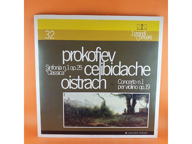 Prokofiev*, Celibidache*, Oistrach* ‎– Sinfonia N.1 Op.