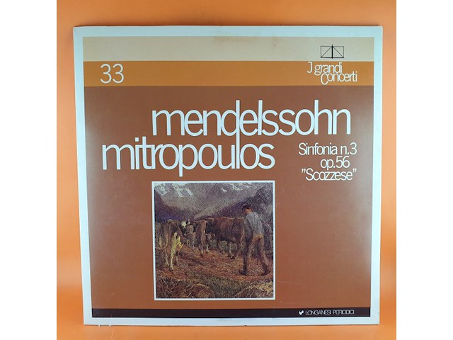 MENDELSSOHN MITROPOULOS Sinfonia n.3, Op.56