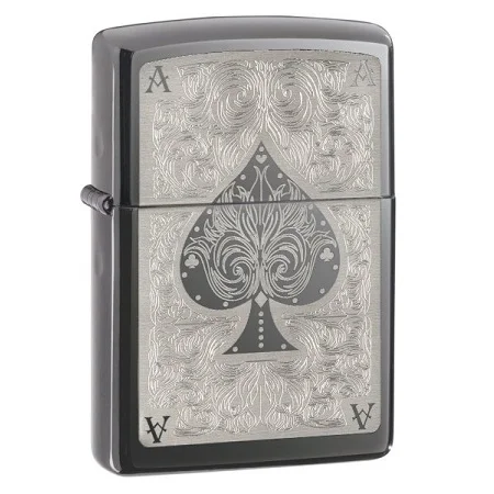 Zippo Ace Filigree Black Ice 28323