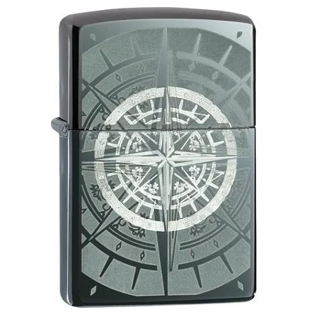 Zippo Black Ice Compass 29232