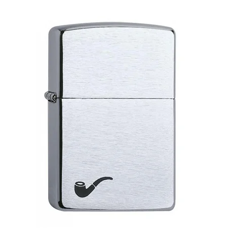 Zippo Brushed Chrome Pipe 200PL