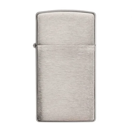 Zippo Brushed Chrome Slim 1600