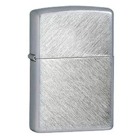 Zippo Herringbone Sweep Brushed Chrome 24648