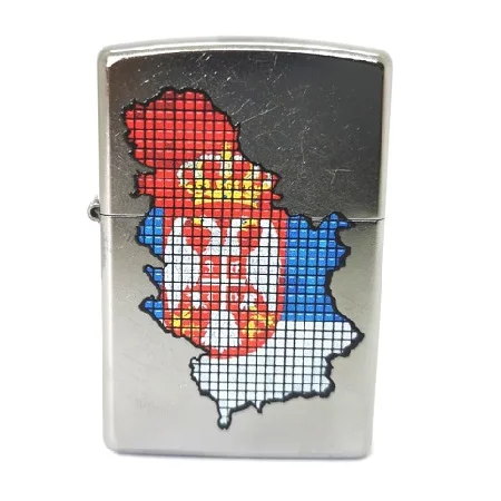 Zippo 207 Karta Srbije