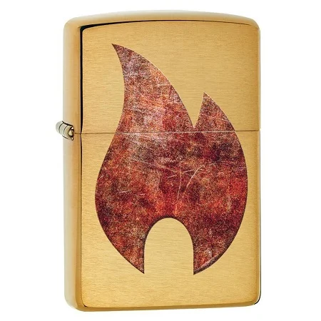 Zippo Rusty Flame Design 29878