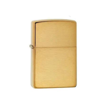 Zippo Solid Brass/Brush F 204B