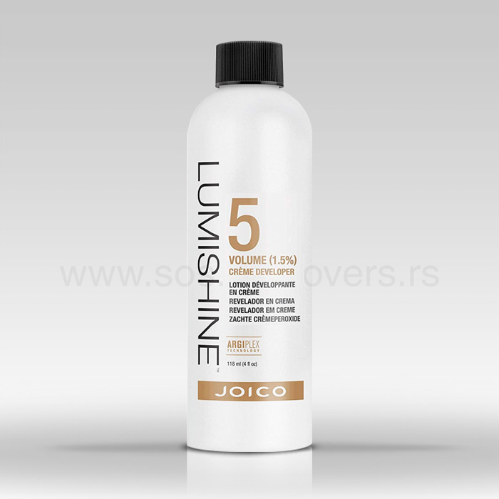 JOICO Lumishine Creme Developer 5 VOL – Profesionalni hidrogen za Joico boje za kosu 118ml