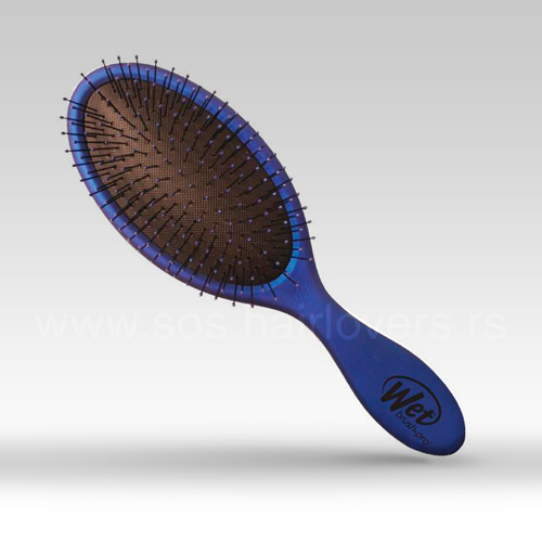 Wet Brush OVAL INDIGO – Četka za raščešljavanje kose, indigo plava