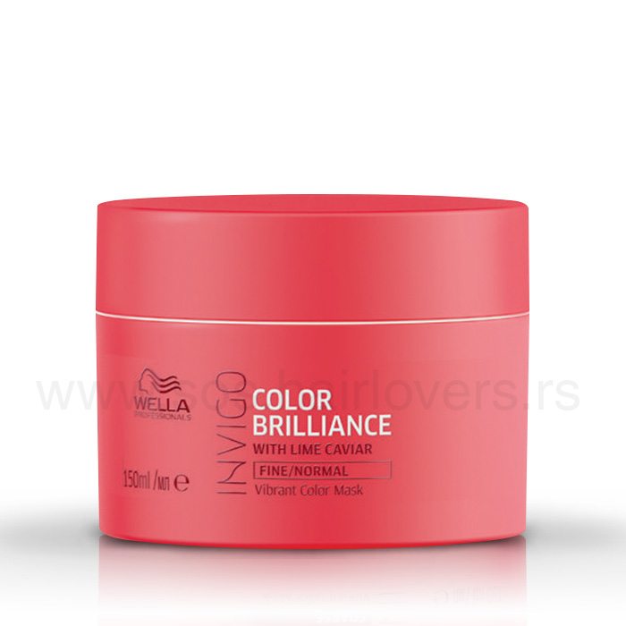 Wella Professionals INVIGO COLOR BRILLIANCE MASK FINE – Maska za regeneraciju farbane tanke kose