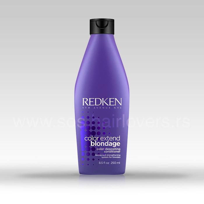 Redken COLOR EXTEND BLONDAGE CONDITIONER – Ljubičasti regenerator za plavu kosu