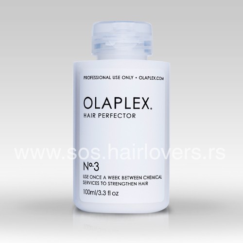 OLAPLEX HAIR PERFECTOR No.3 100ml – Aktivni sastojci u krem formuli za dubinsku obnovu i jačanje kose