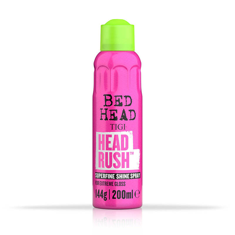 Bed Head HEADRUSH Sjaj za kosu u spreju