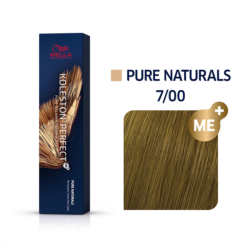 Boja za kosu KOLESTON PERFECT 7/00 – Srednje prirodno plava boja za bolje pokrivanje sedih