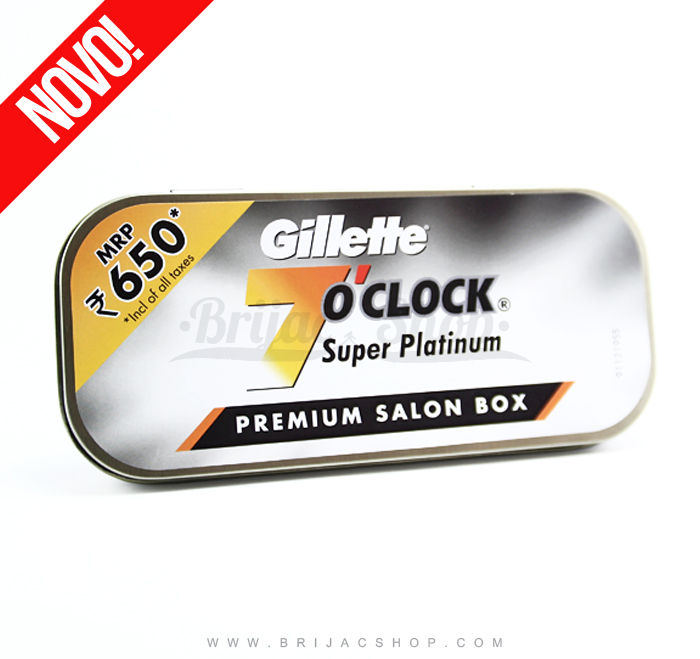 Gillette 7 O'Clock Super Platinum -set 10 X 10kom