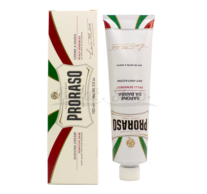 Proraso krema za brijanje u tubi - Zeleni čaj & ovas - 150ml