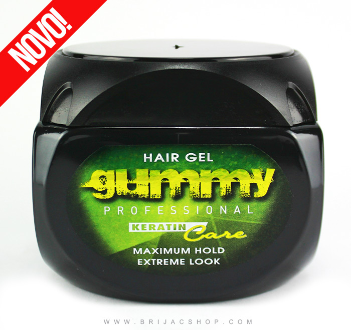 Gummy Hair Styling Gel KERATIN 500ml