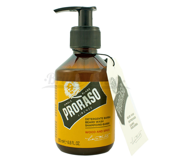 PRORASO ŠAMPON ZA BRADU - WOOD & SPICE, 200ML