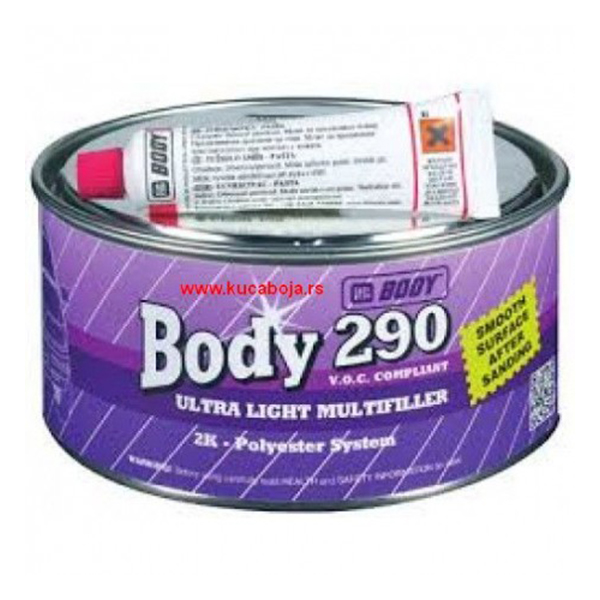 Body 290 2K Ultra Light Multifiller 1L