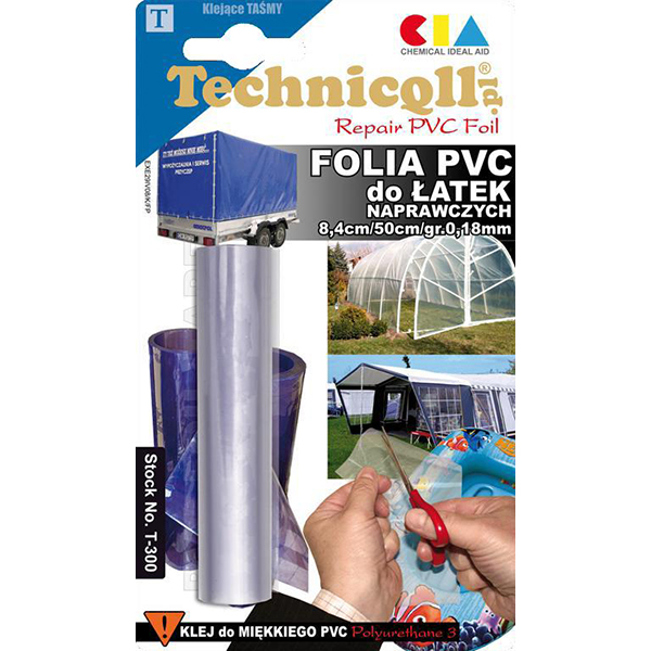 Folija PVC za Popravke 8.4cm x 50cm / gr. 0.18mm