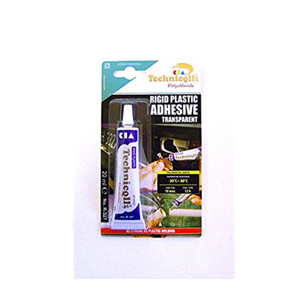 Rigid Plastic Adhesive Transparent 20ml