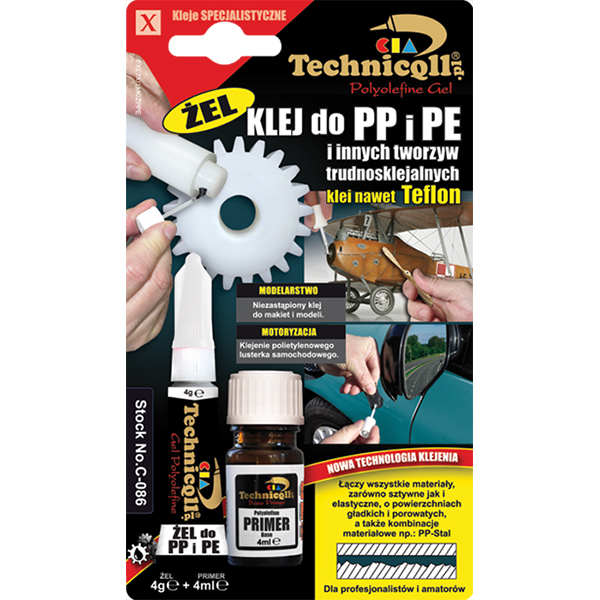 Gel PP PE i PTFE 4g 4ml