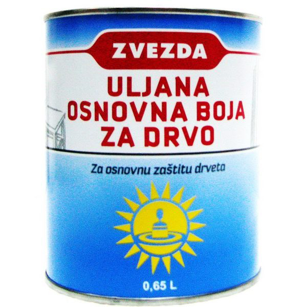 Uljana Osnovna Bela Boja za Drvo 650ml