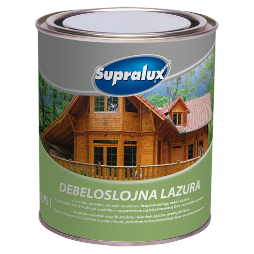 Supralux Debeloslojna Lazura 750ml